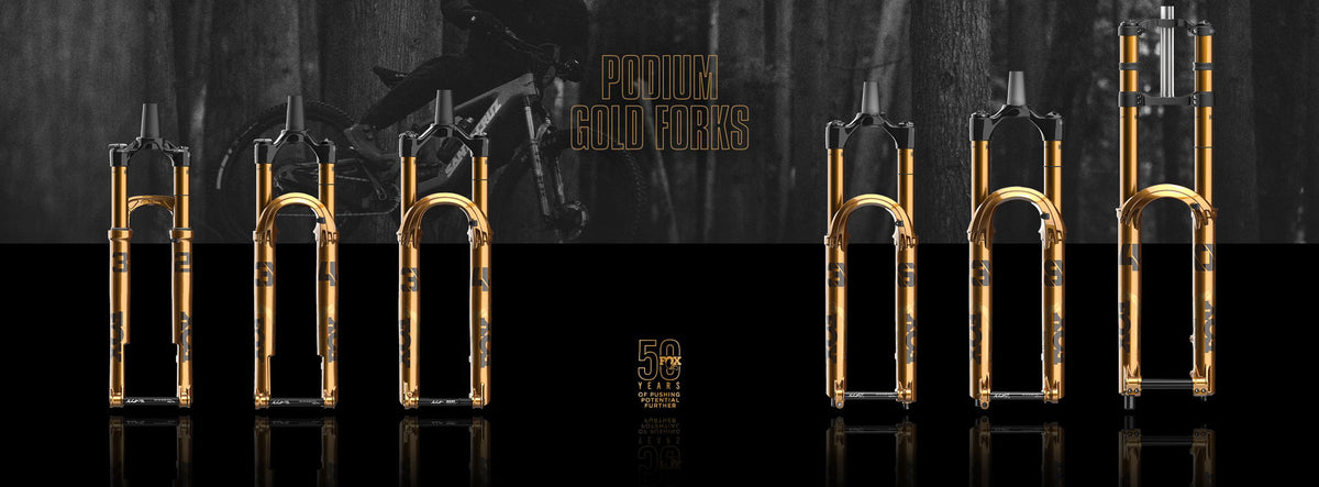 Limited Edition - Fox Podium Gold Forks 2025 – Imby Bikes